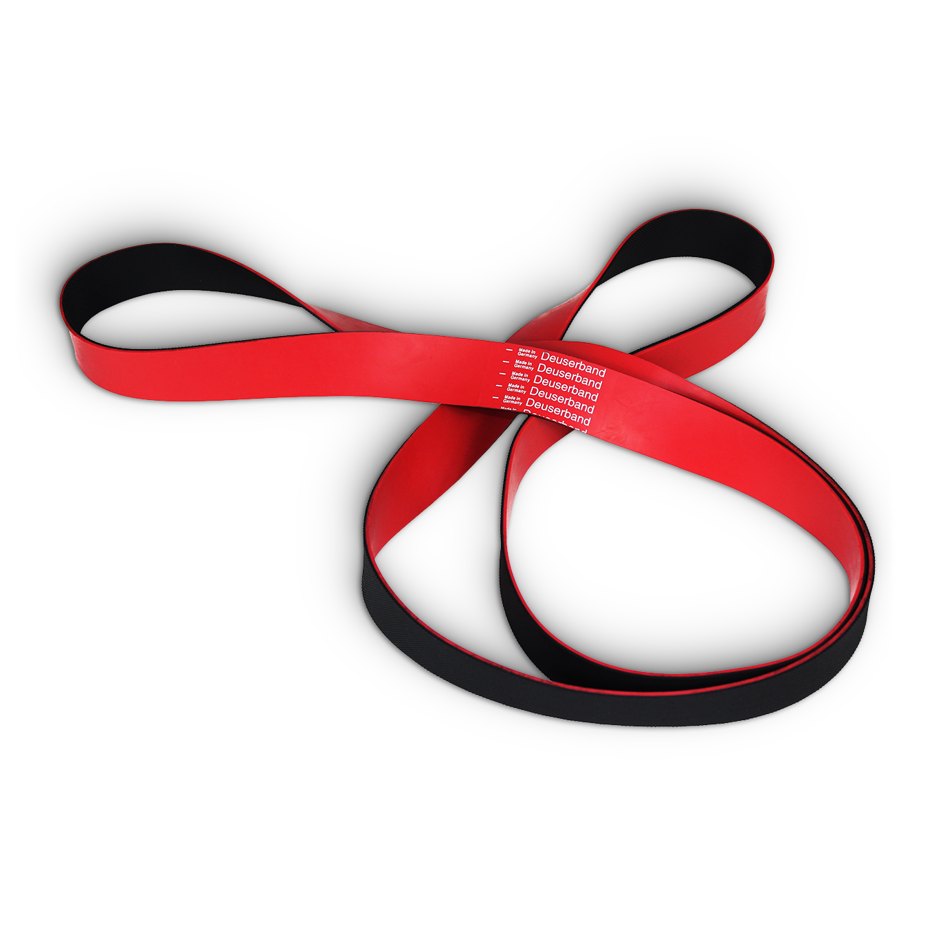 Deuser Sports Deuserband Original 116000 • Trainingsband, Rot-Schwarz ...