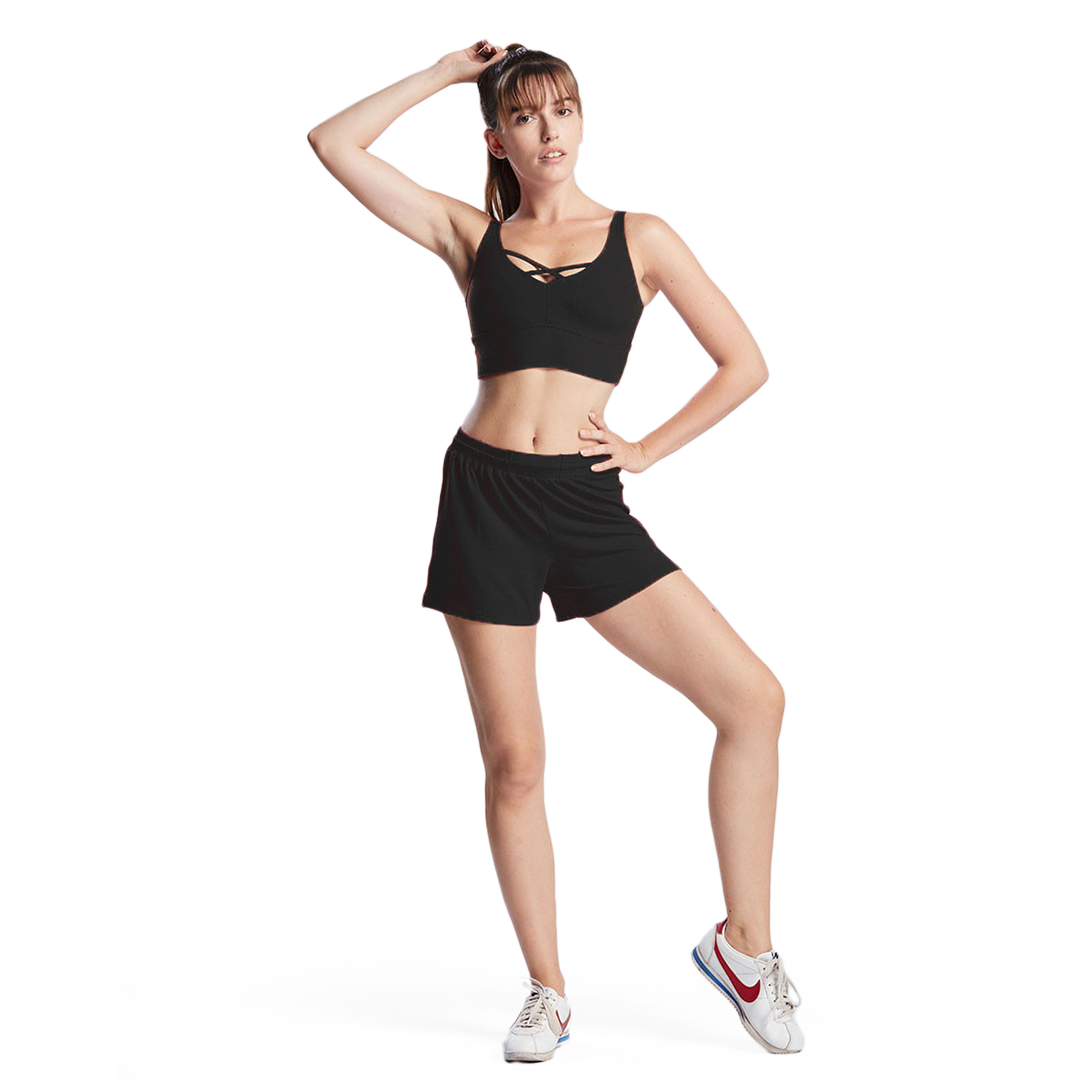 TempsDanse Amy ⬝ Noir • Boxershorts aus Viskose, Schwarz • Hacke & Spitze